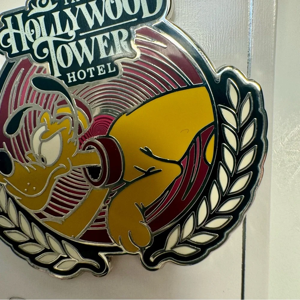 Disney | Accessories | Nwt Disney Parks The Hollywood Tower Hotel ...